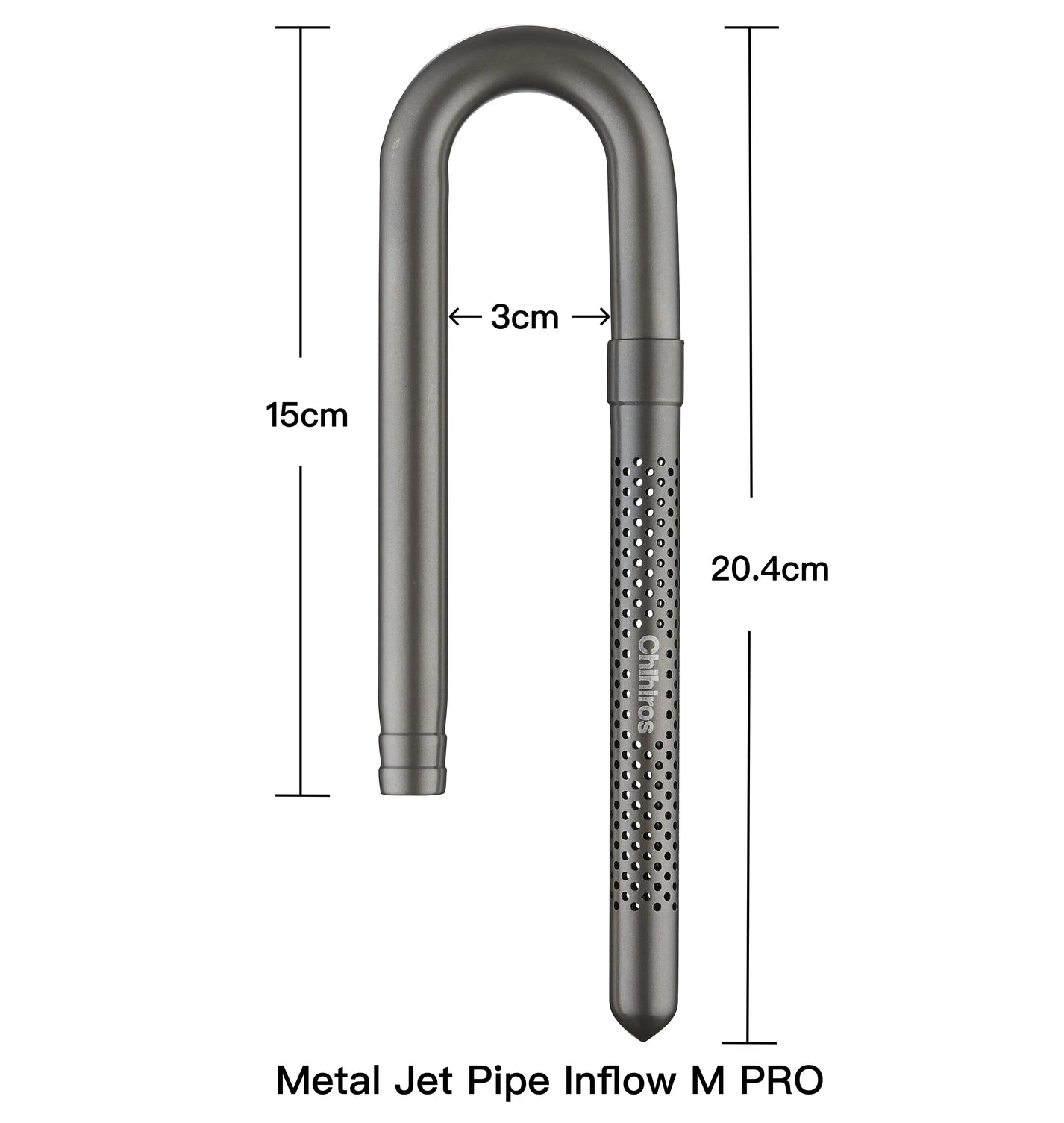 Chihiros Metal Inflow Outflow Pro Metal Jet Pipe Pro - Chihiros Aquatic ...